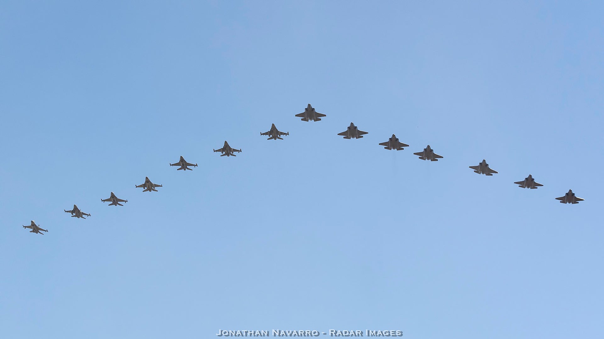 Arizona-Based Air Force Jets Filled The Sky Over Phoenix For Jaw ...