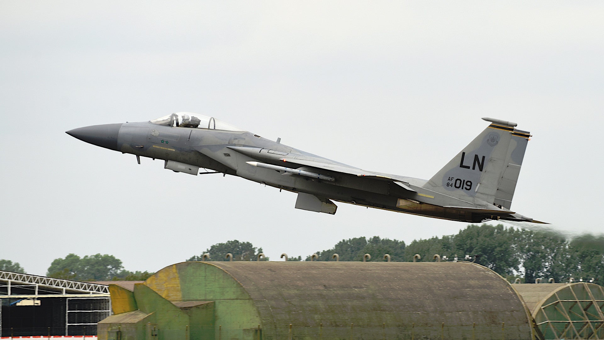 Wreckage Of The F-15C Eagle That Crashed Off The United Kingdom Has ...