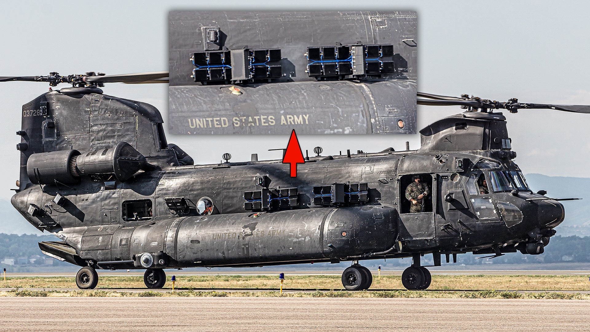 Night Stalker MH-47 Emerges With Mystery Modifications During Training ...