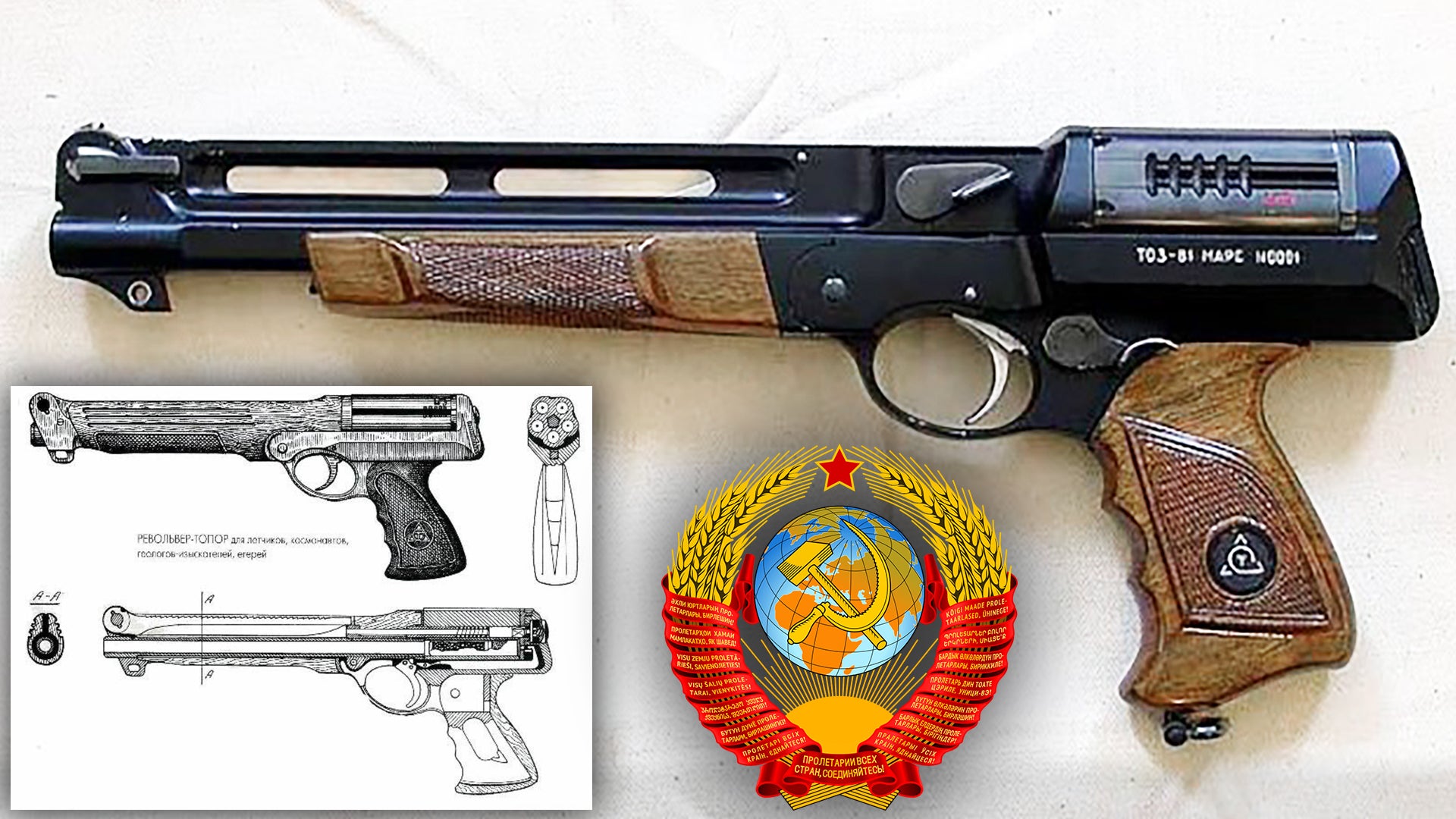 The TOZ-81 'Mars' Gun Was The Soviet Union's Ultimate Space Revolver