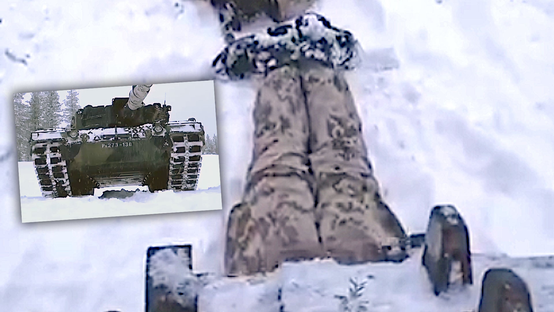 Watch This Finnish Leopard 2 Tank Roll Over Troops During "Tank Terror ...
