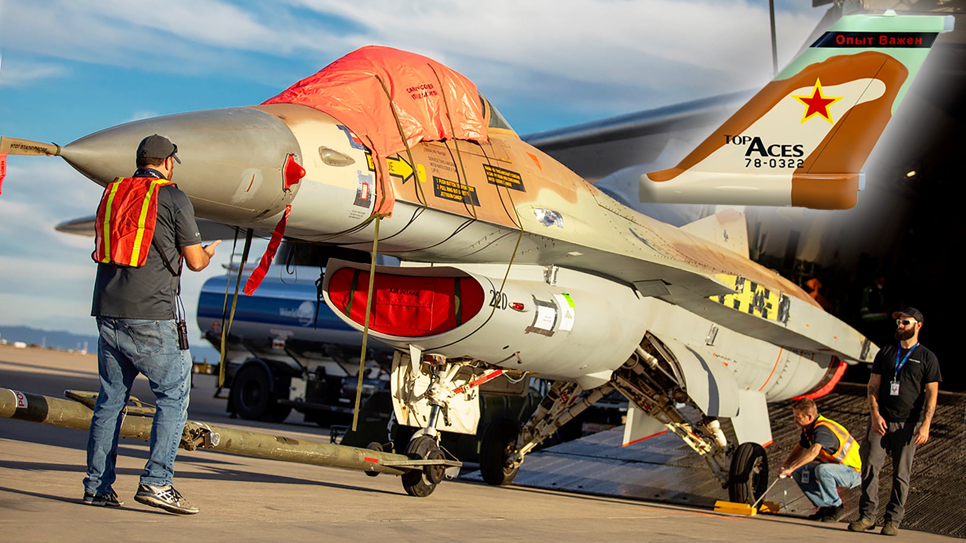 How The World's First Privately Owned Fleet Of F-16 Aggressor Jets ...