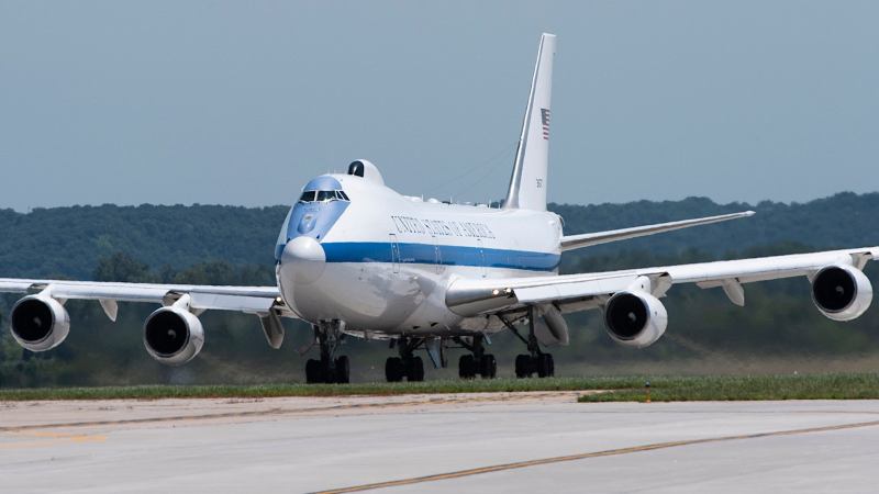 Here's Why An E-6B Doomsday Plane Was Flying Tight Circles Off The ...