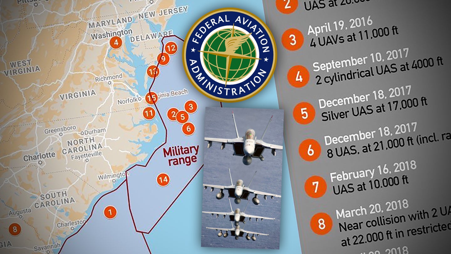 FAA Data Shows Strange Pattern Of Military Encounters With Unidentified ...