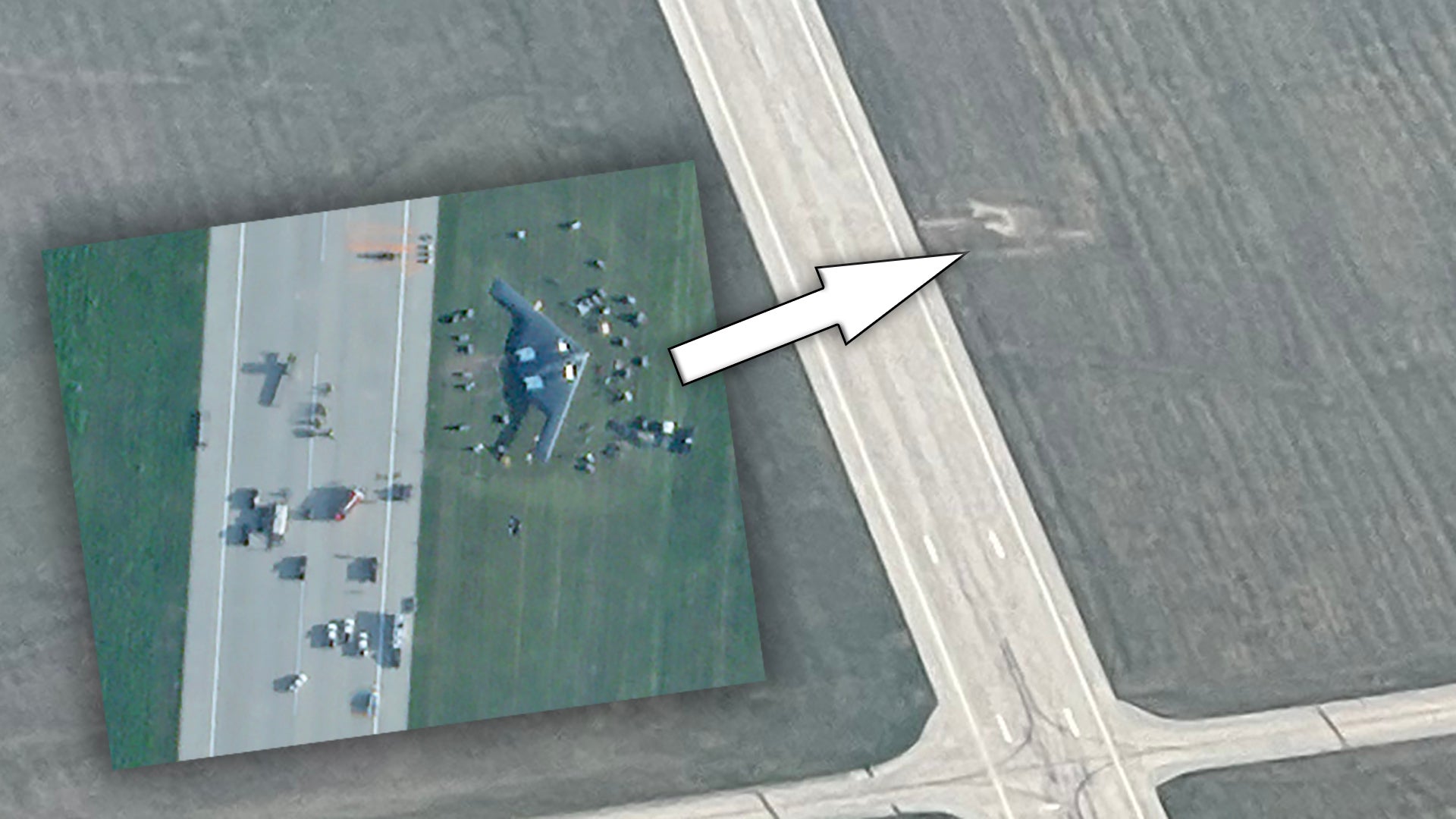 Damaged B-2 Moved To Hangar Days After Skidding Off Runway, Airspace ...