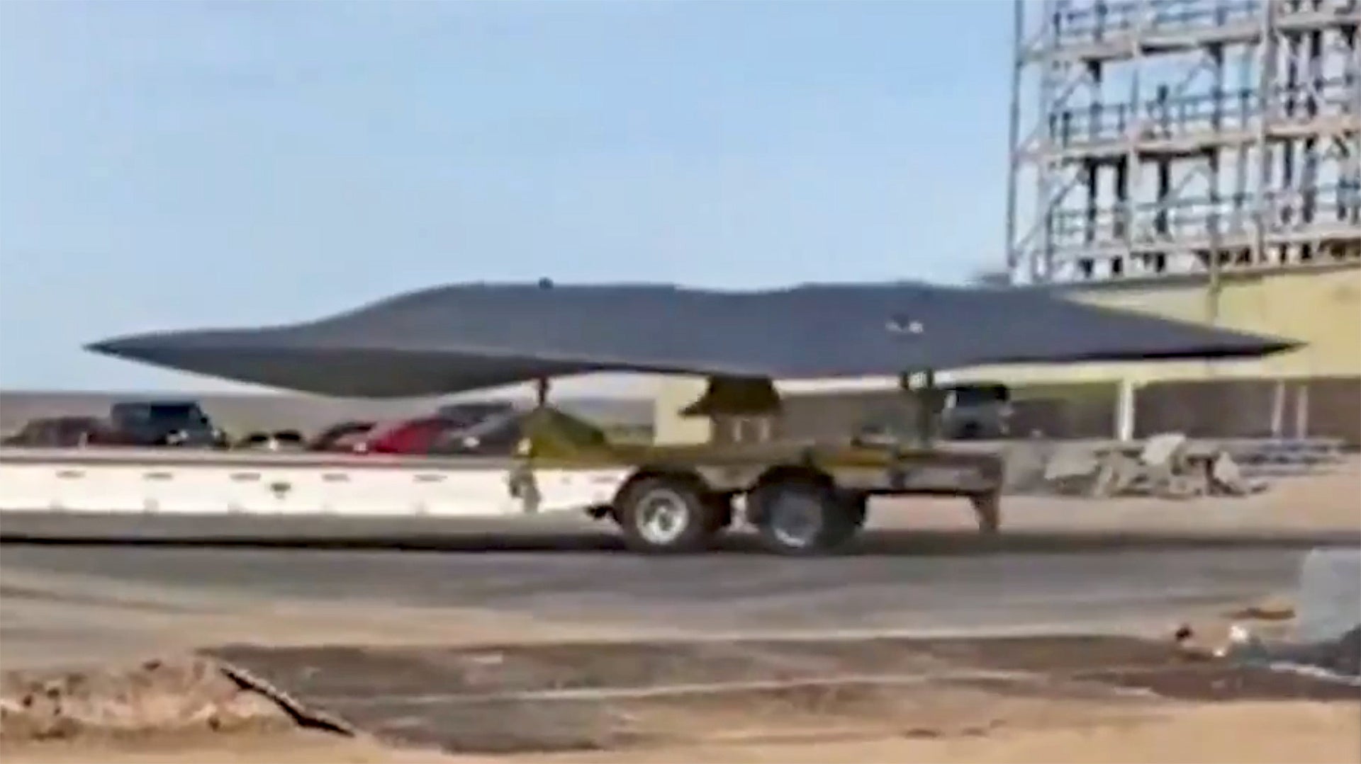 Mysterious Stealthy Shape That Resembles Future Fighter Concepts ...
