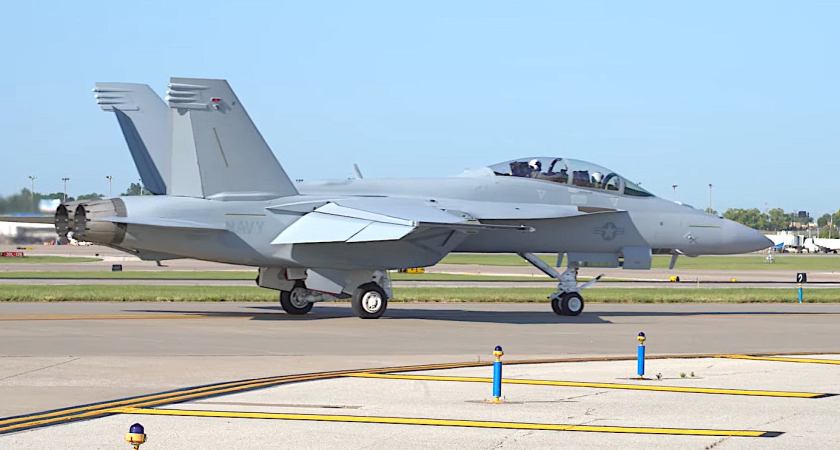 Get Your First Look At The Navy's Block III F/A-18 Super Hornet Test Jet