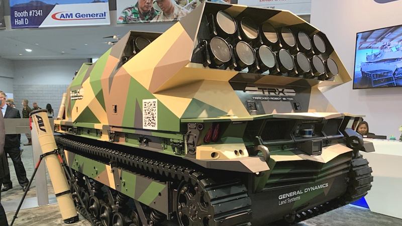 Ripsaw Unmanned Mini-Tank Sent To The Army's Shooting Range For The ...