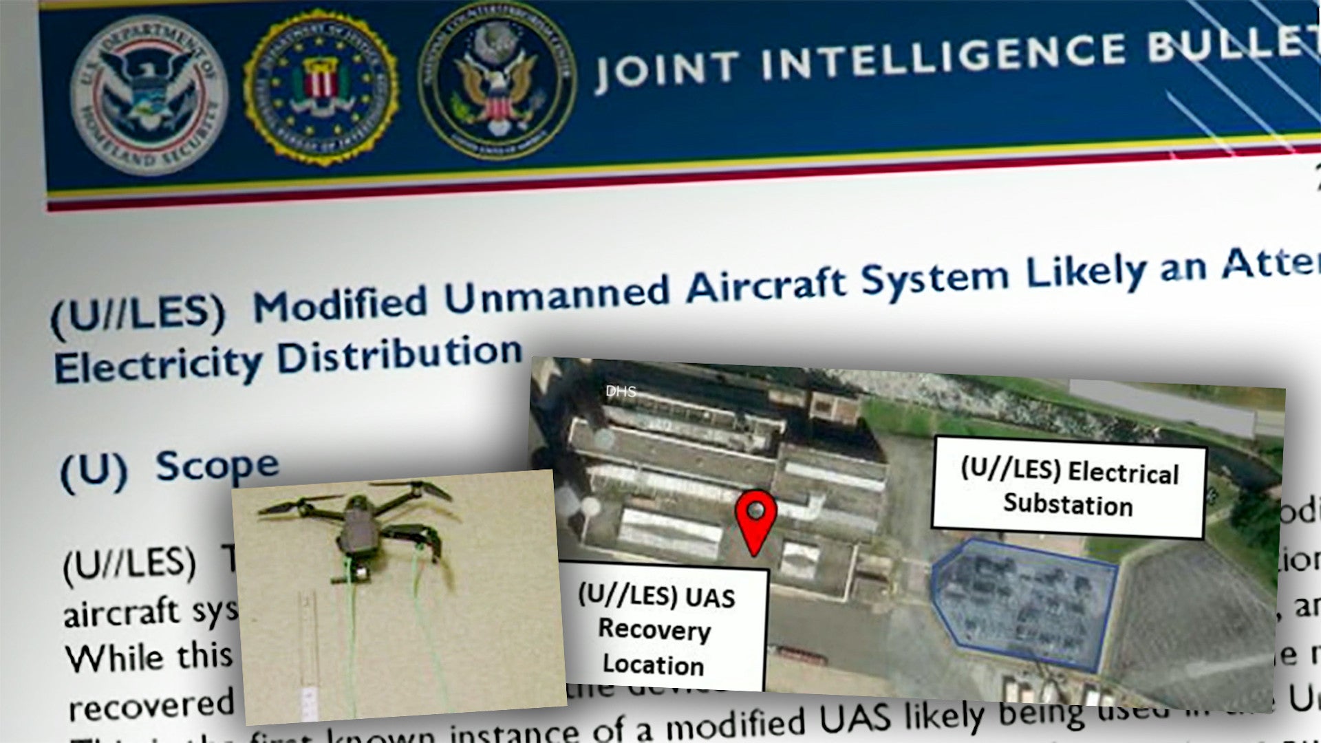Likely Drone Attack On U.S. Power Grid Revealed In New Intelligence ...