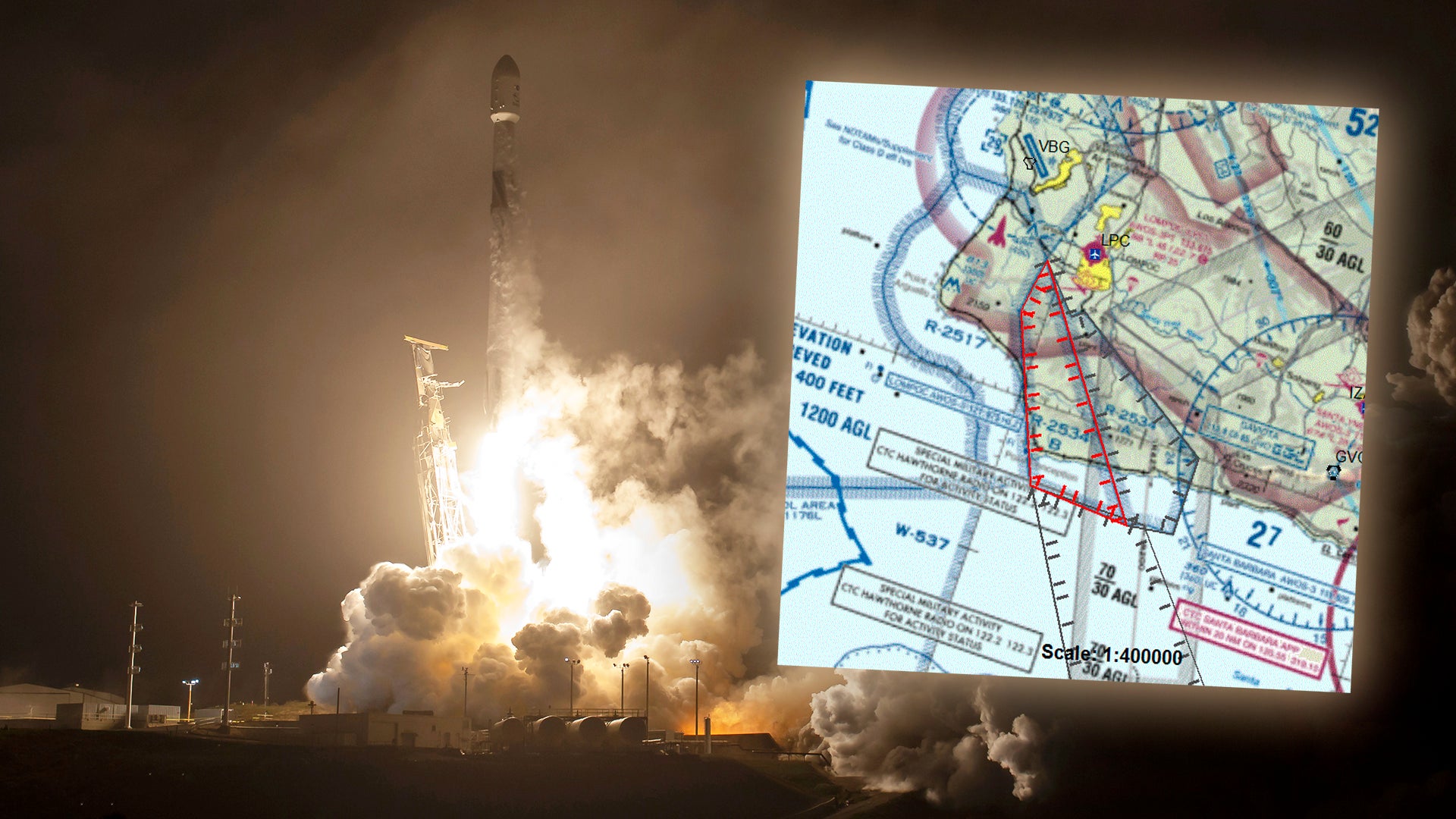 SpaceX Rocket Will Make a Highly Unusual Flight Along California’s ...