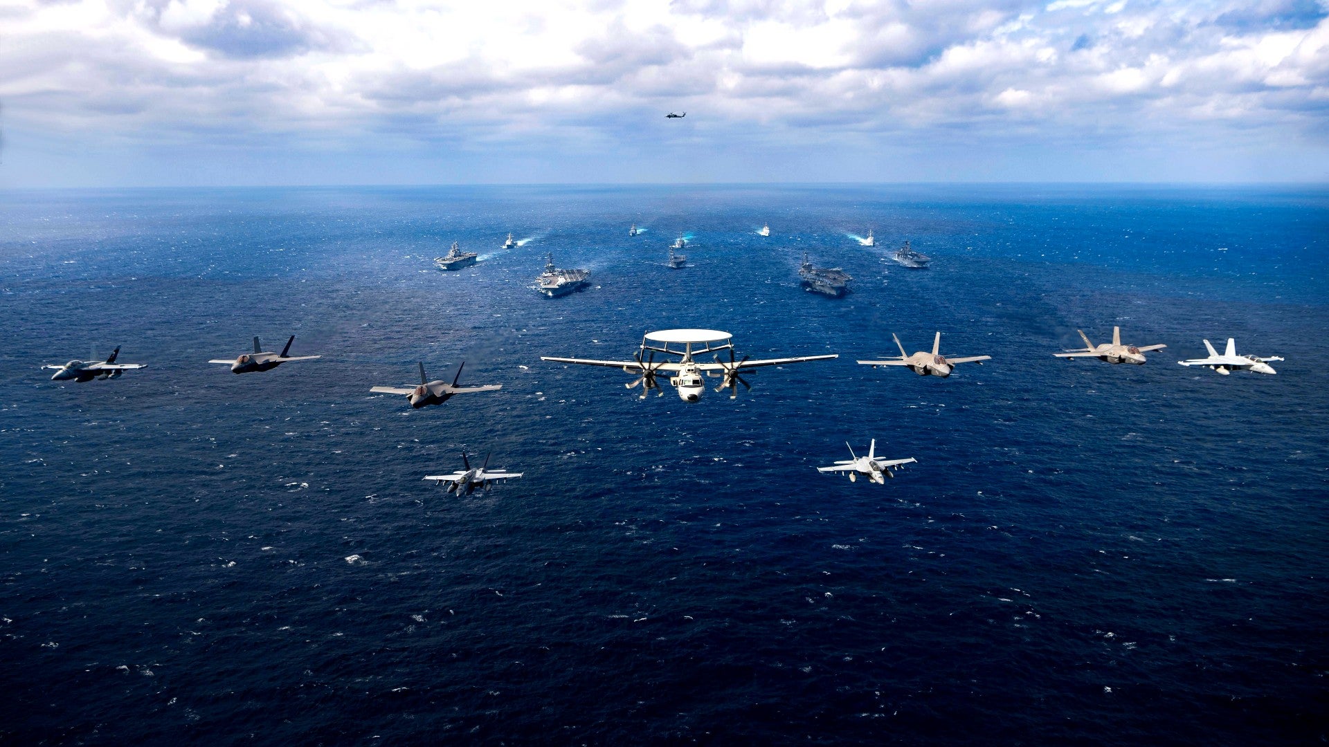 Two U.S. Carrier Strike Groups Are Operating In The South China Sea ...