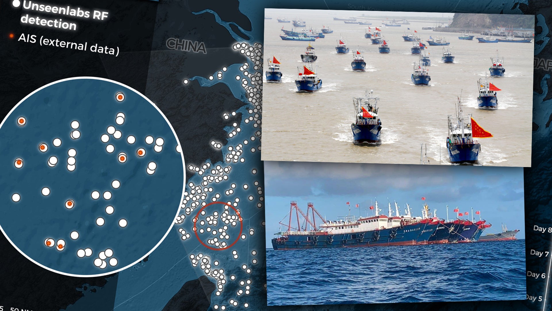 Scores Of 'Dark Vessels' Belonging To China's Maritime Militias Are ...
