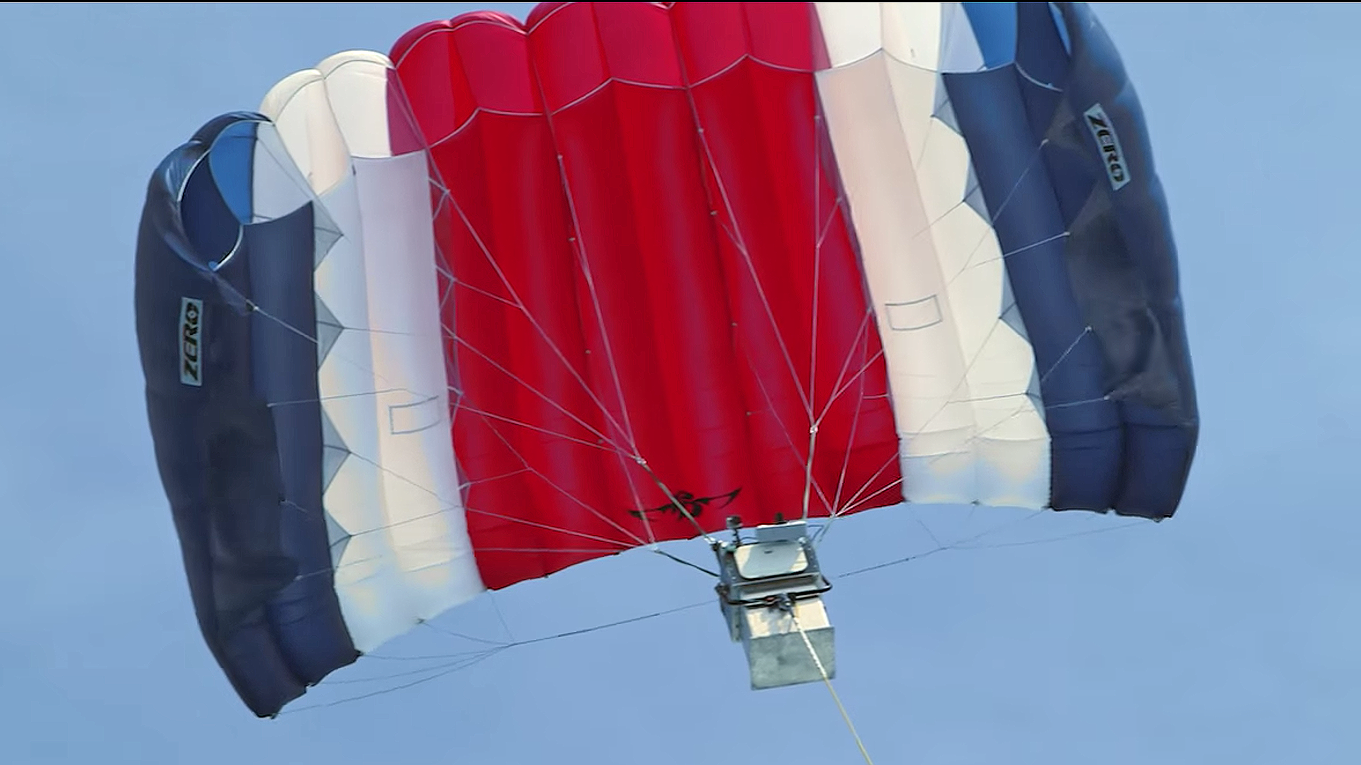 DARPA’s Submarine Hunting Drone Ship Test’s New Sensor Hauling Parasail